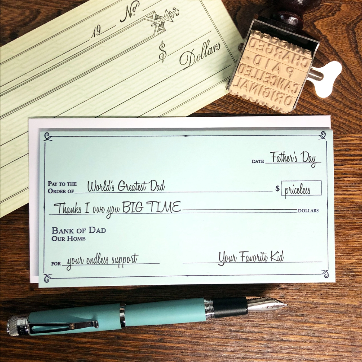 Bank Of Dad Father's Day Card – Urban General Store
