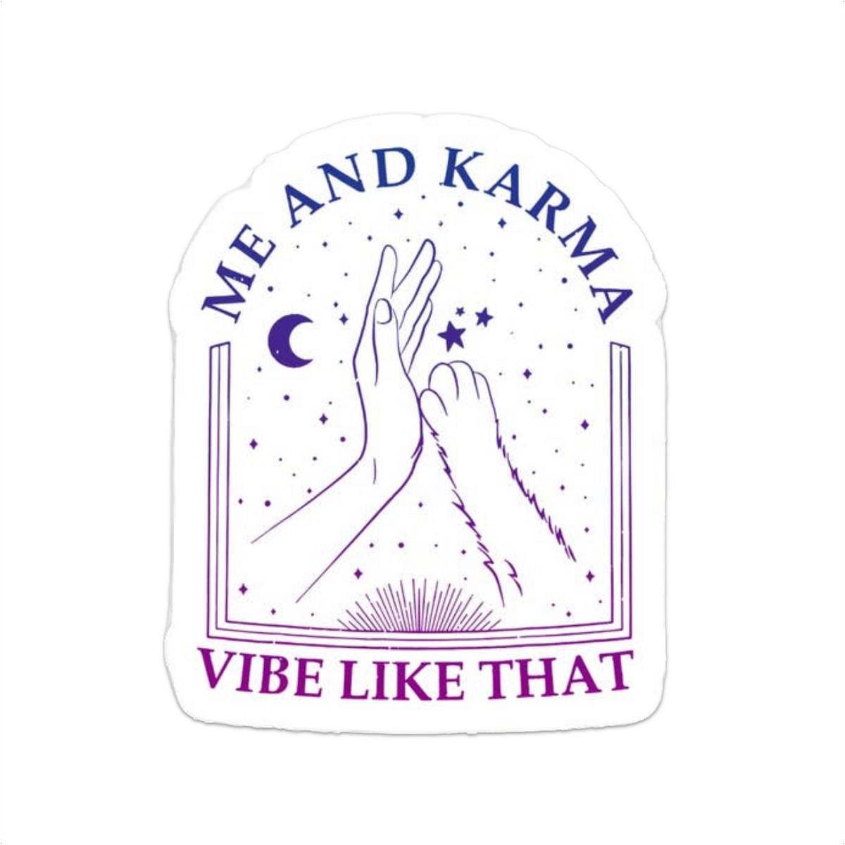 Karma Vibe Like That Sticker – Urban General Store