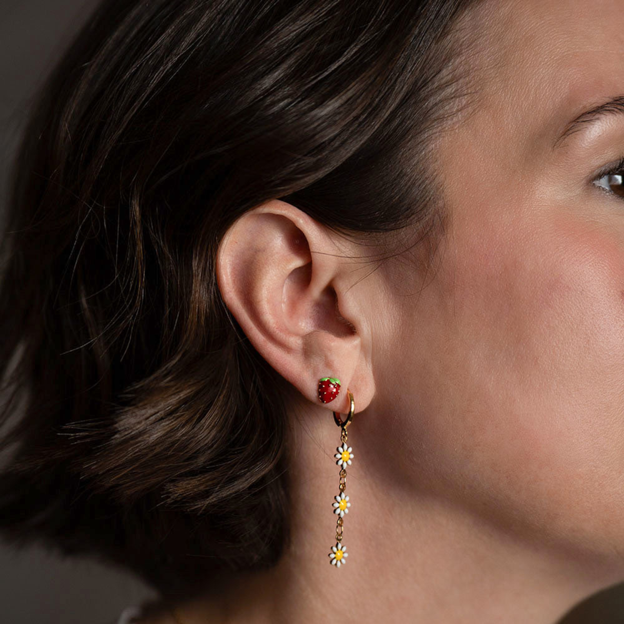 Strawberry Stud Earrings – Urban General Store