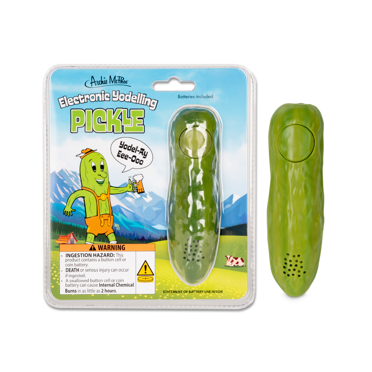 Yodelling Pickle Toy from Archie McPhee – Urban General Store