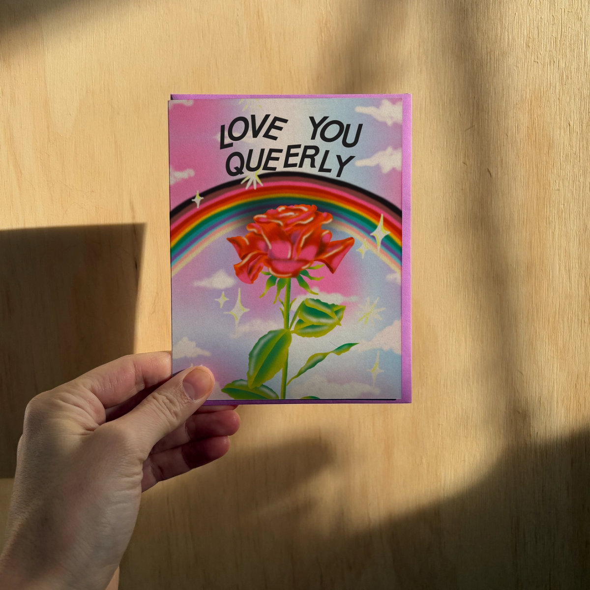 Love You Queerly Love Card – Urban General Store