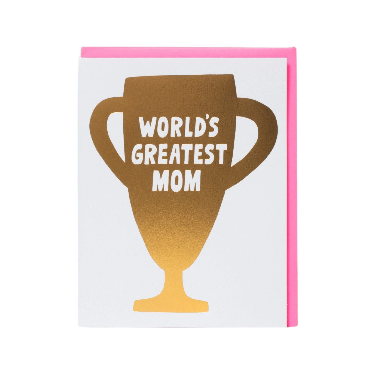 Best Mom Gold Trophy Mother's Day Card – Urban General Store