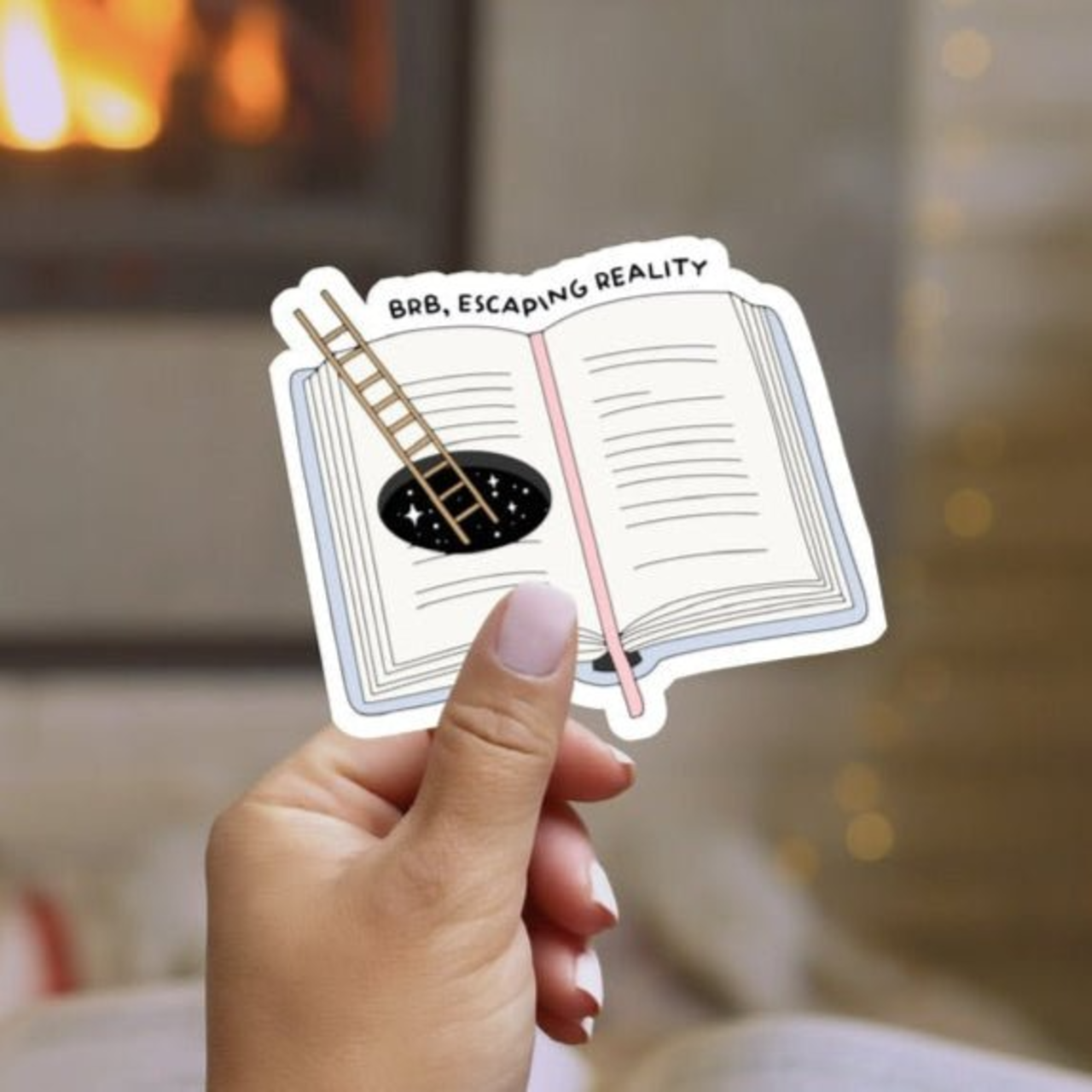 BRB Escaping Reality Sticker – Urban General Store