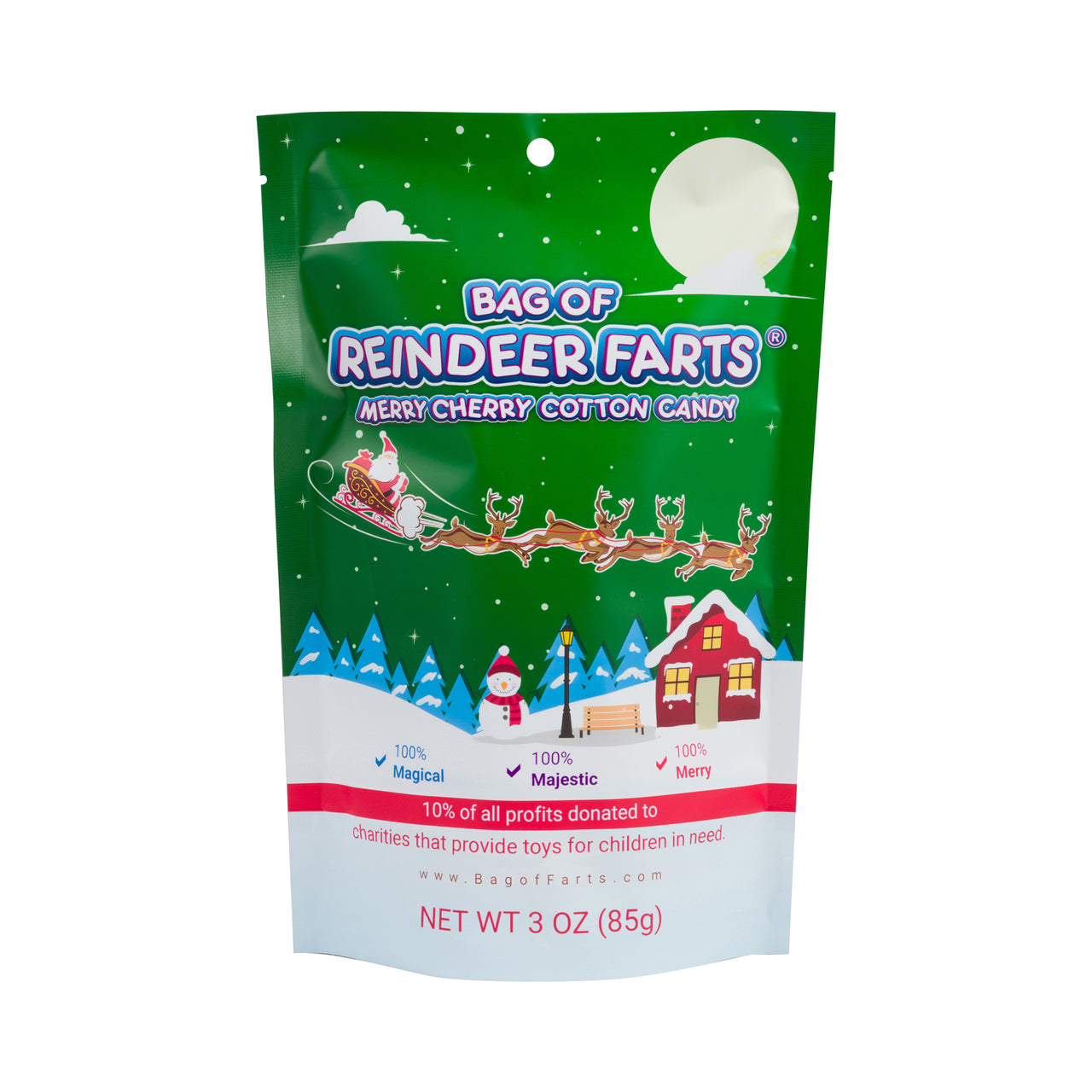 Bag Of Reindeer Farts Cotton Candy from Bag Of Farts – Urban General Store