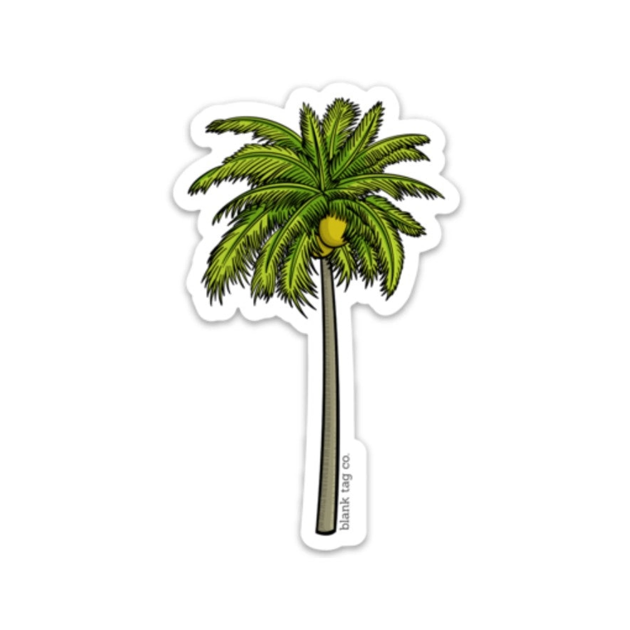 Coconut Tree Sticker – Urban General Store