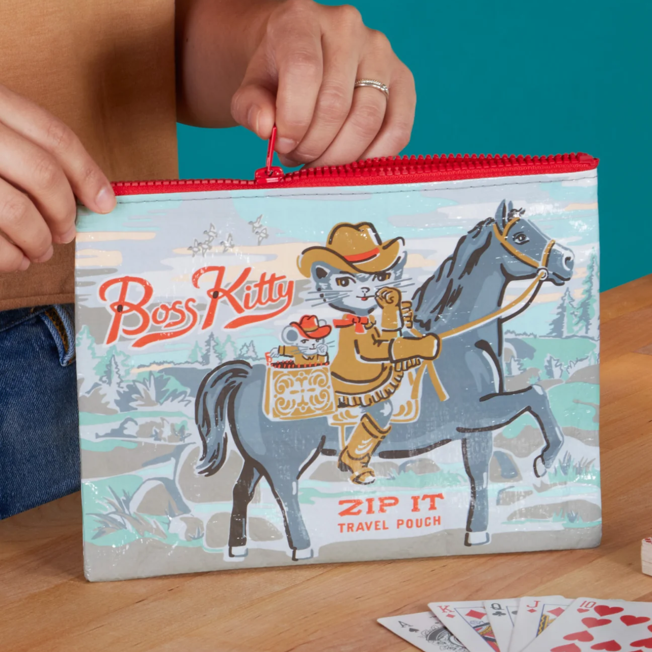 Boss Kitty Zipper Pouch – Urban General Store