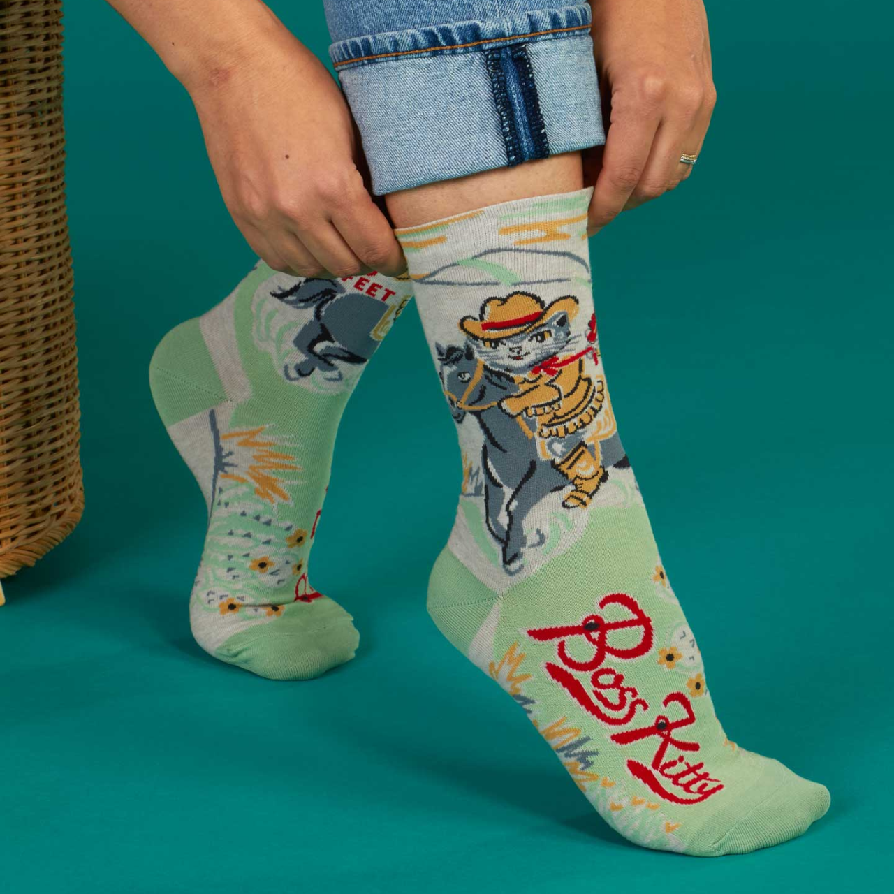 Boss Kitty Crew Socks - Womens – Urban General Store