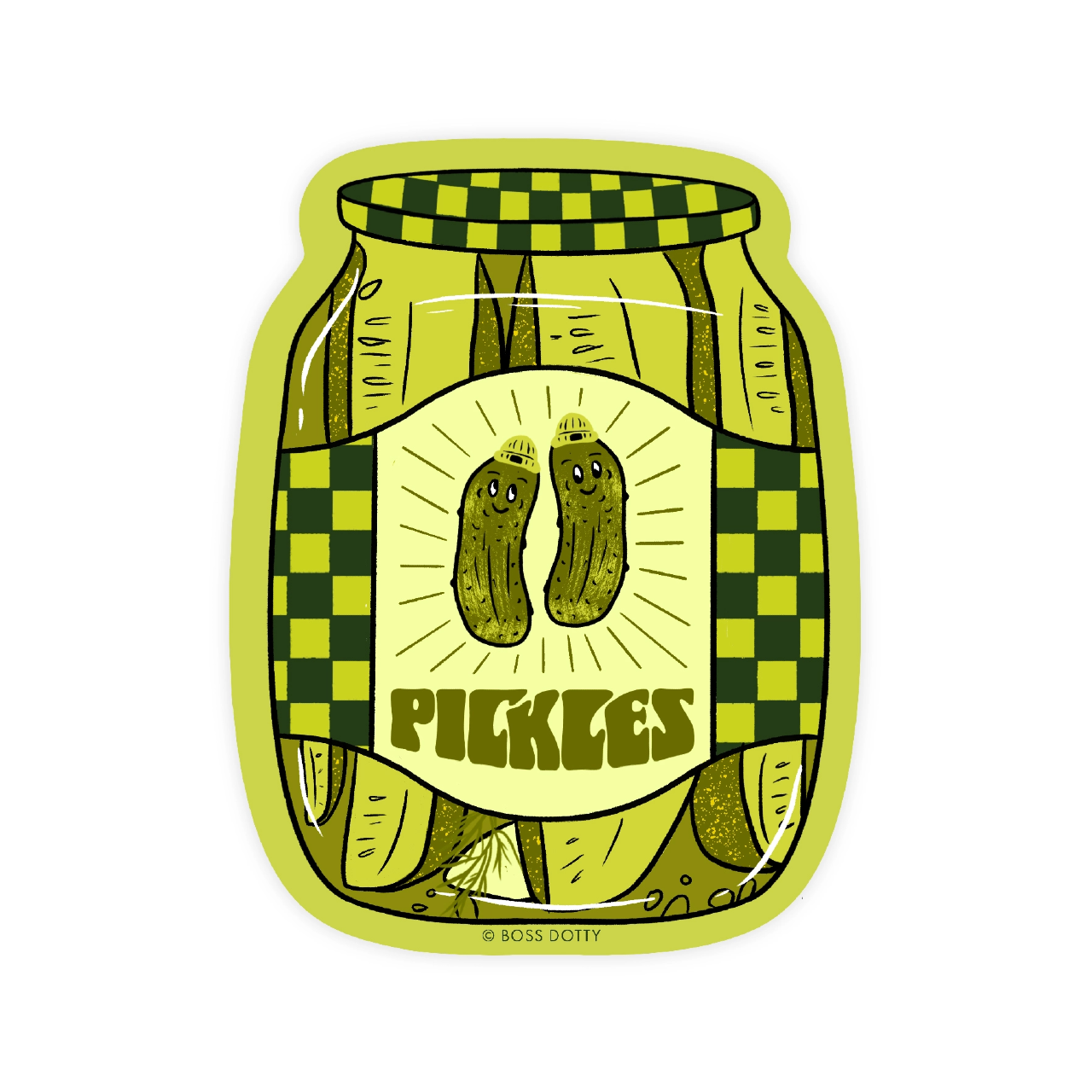 Pickle Jar Sticker – Urban General Store