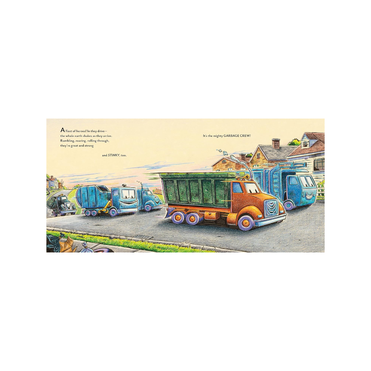 Construction Site Garbage Crew To The Rescue Picture Book – Urban ...