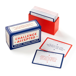 Challenge Accepted Quirky Travel Tasks Card Deck – Urban General Store