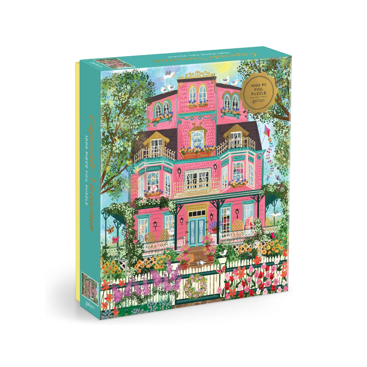 Joy Laforme Capeside Victorian Foil 1000 Piece Jigsaw Puzzle – Urban ...