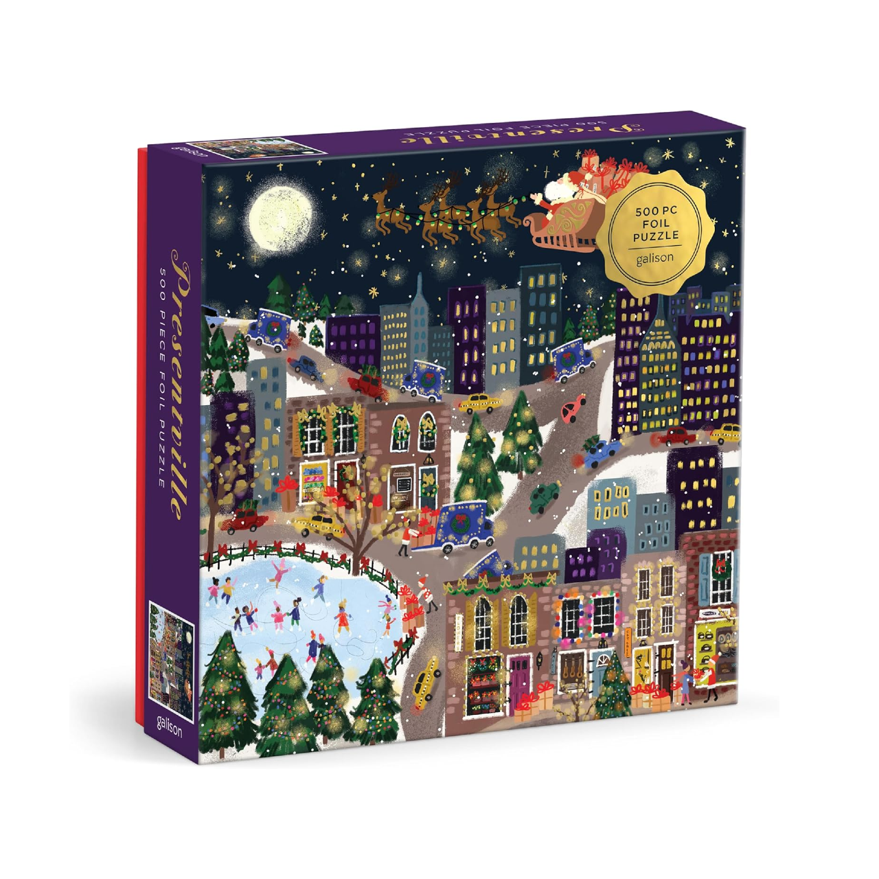 Joy LaForme Presentville Foil 500 Piece Jigsaw Puzzle – Urban General Store
