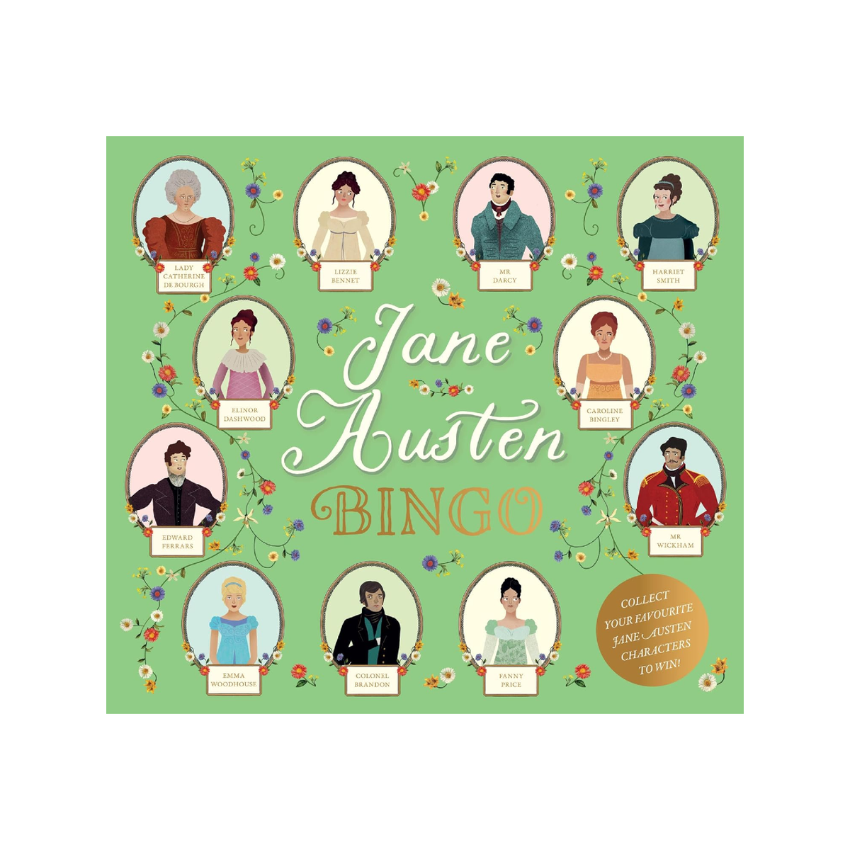 Jane Austen Bingo Game – Urban General Store