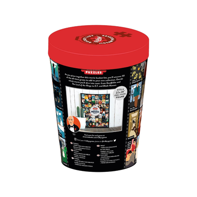 50 Must Watch Movies Bucket List 1000 Piece Jigsaw Puzzle – Urban ...