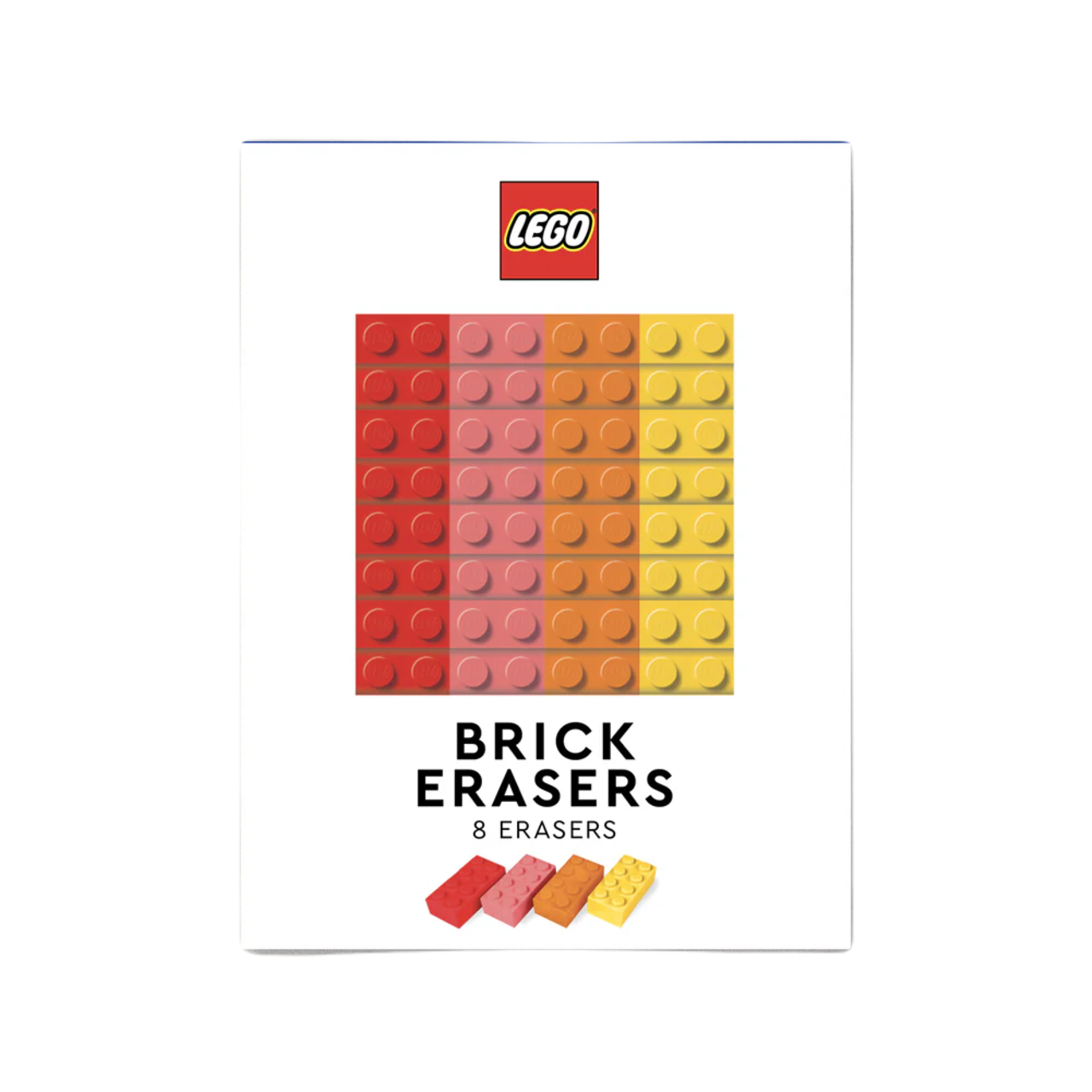 Multicolor LEGO Brick Eraser Set – Urban General Store