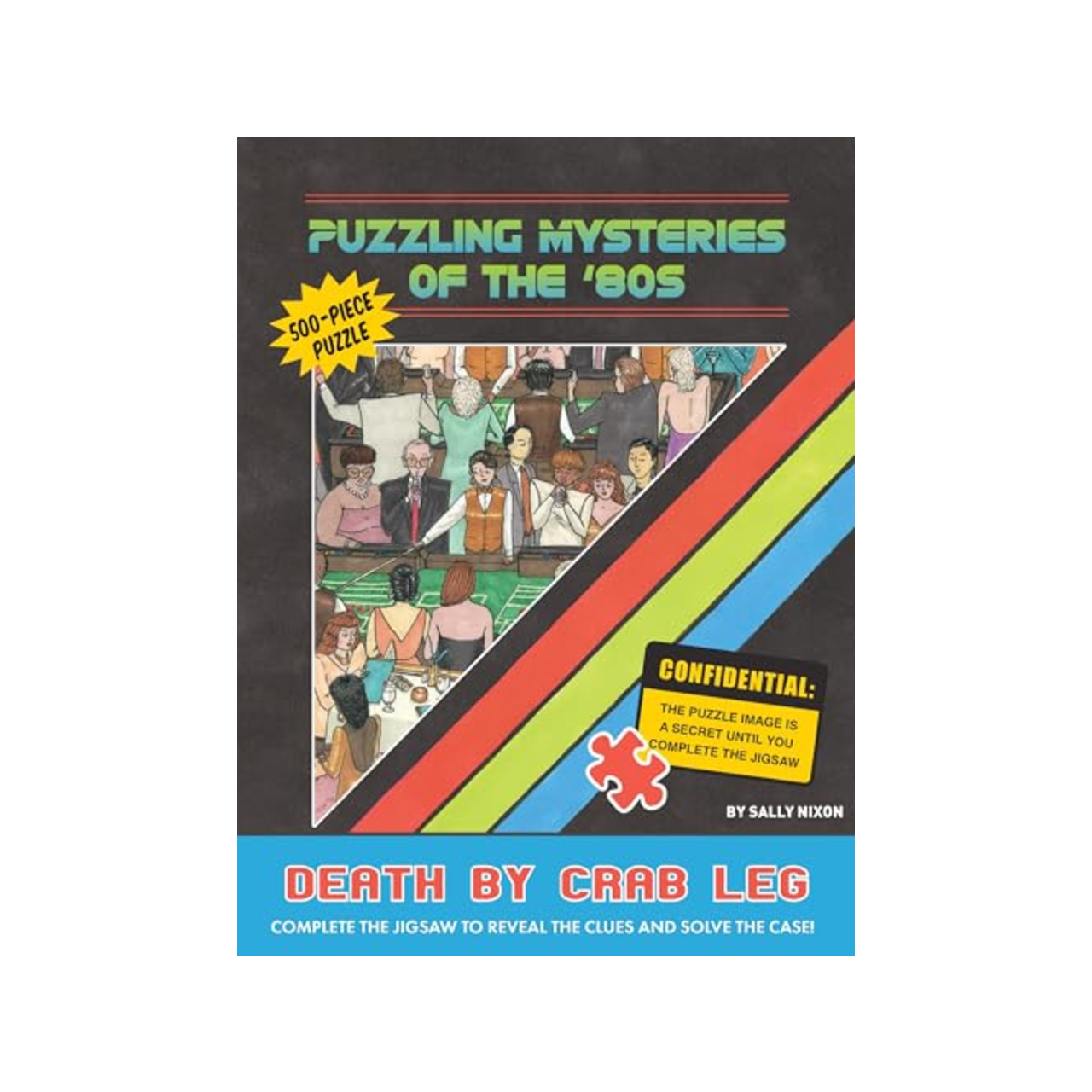Puzzling Mysteries Of The 80's Death By Crab Leg 500 Piece Jigsaw Puzz ...