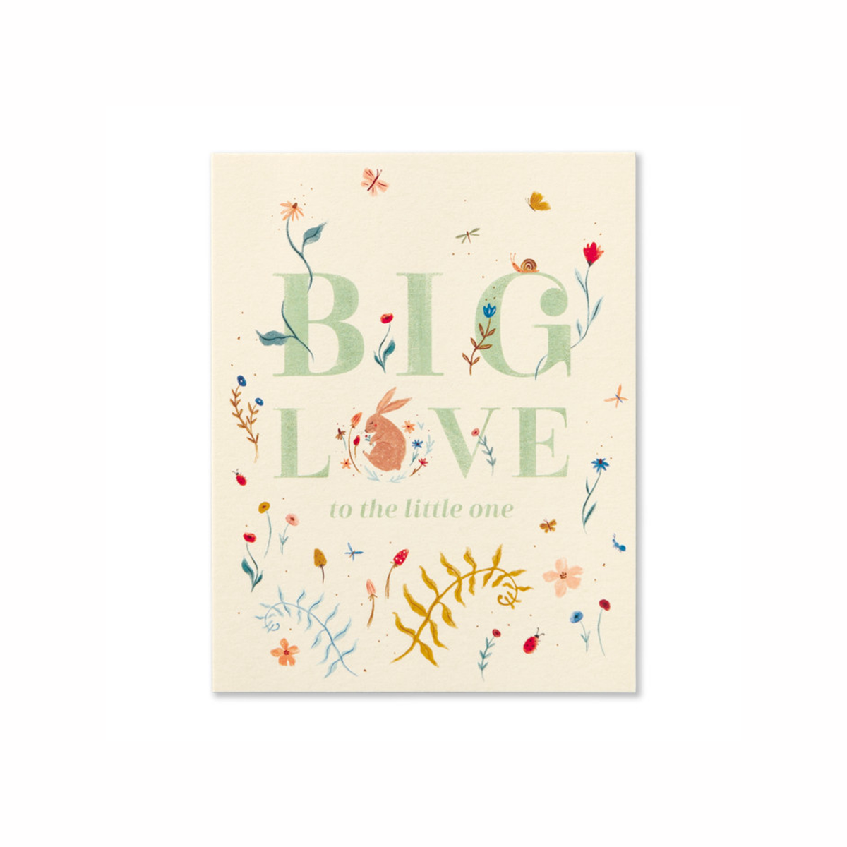 Big Love to the Little One Baby Card – Urban General Store