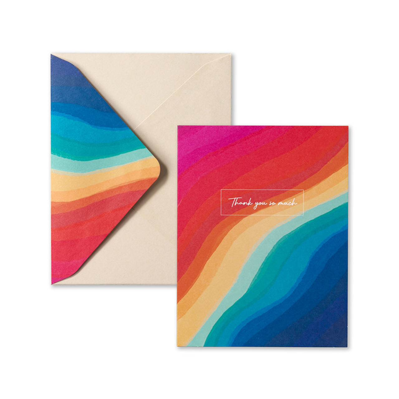 Rivers Of Rainbow Thank You Card - Boxed Set – Urban General Store