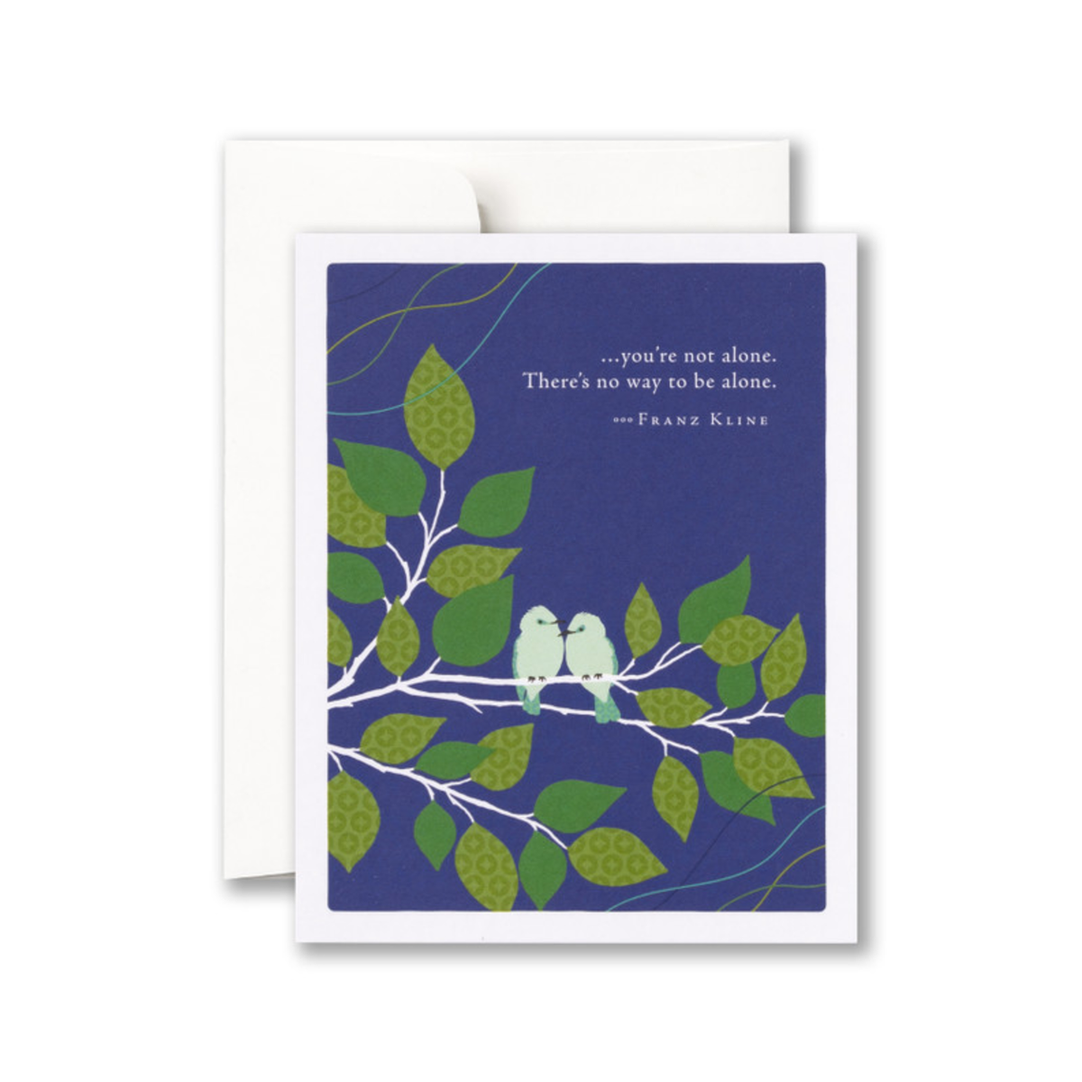 You're Not Alone Birds Sympathy Card – Urban General Store