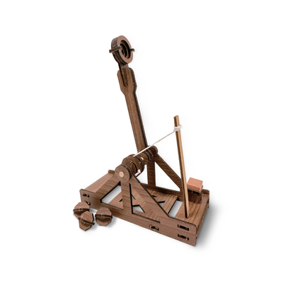 Wooden Engineering Model Building Mini Catapult Kit – Urban General Store
