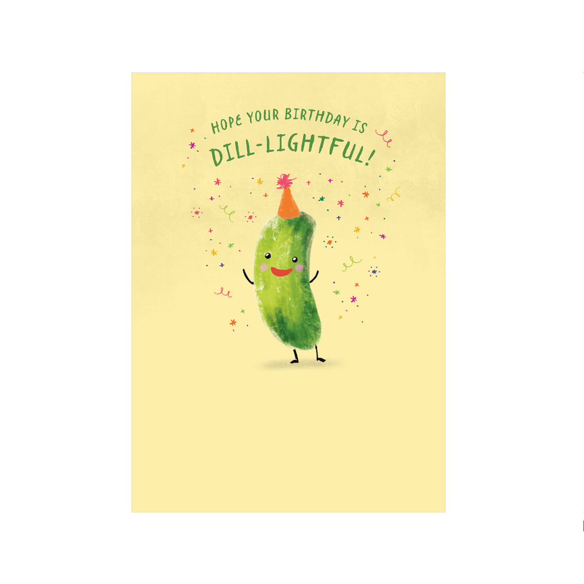 Hope Your Birthday Is Dill-Lightful Pickle Birthday Card – Urban ...