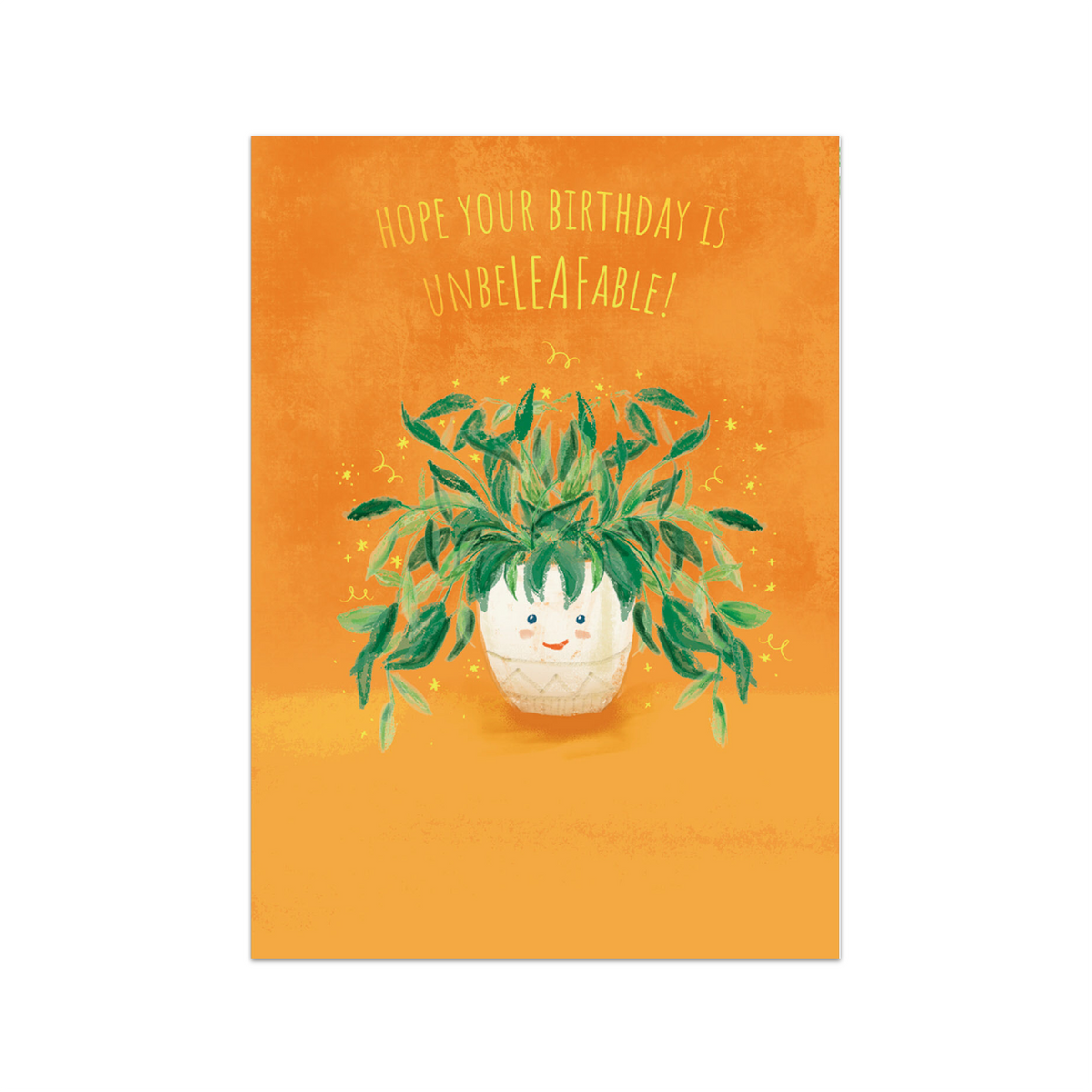 Hope Your Birthday Is Unbeleafable Birthday Card – Urban General Store