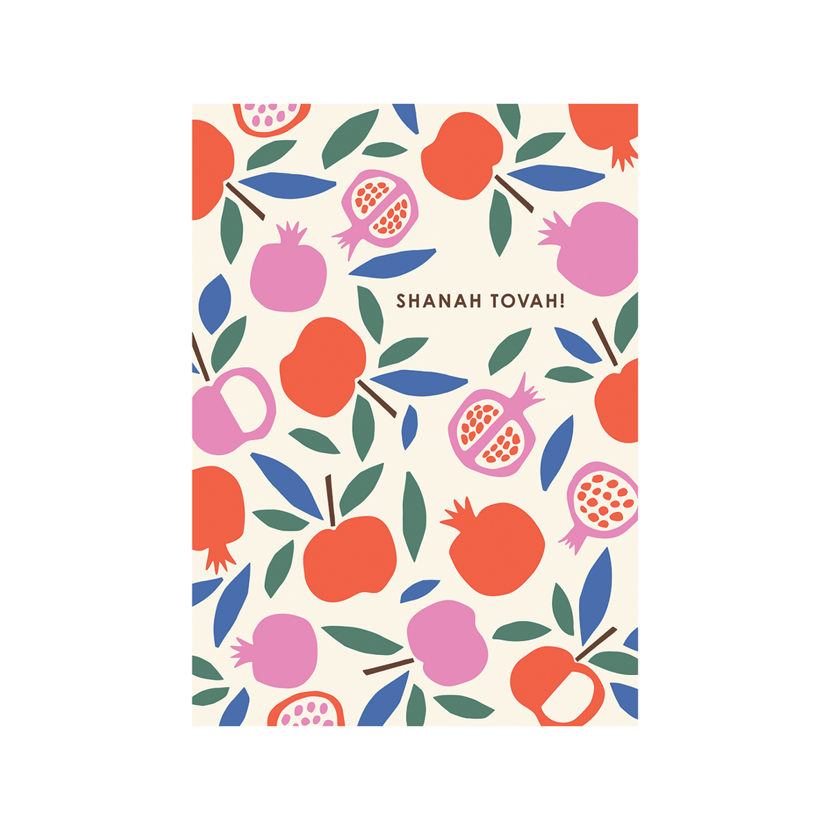 Pomegranate Jewish New Year (Rosh Hashanah) Card – Urban General Store