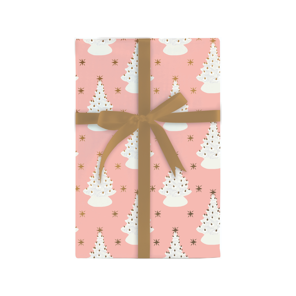 Retro Festive Trees Jumbo Gift Wrap Roll – Urban General Store