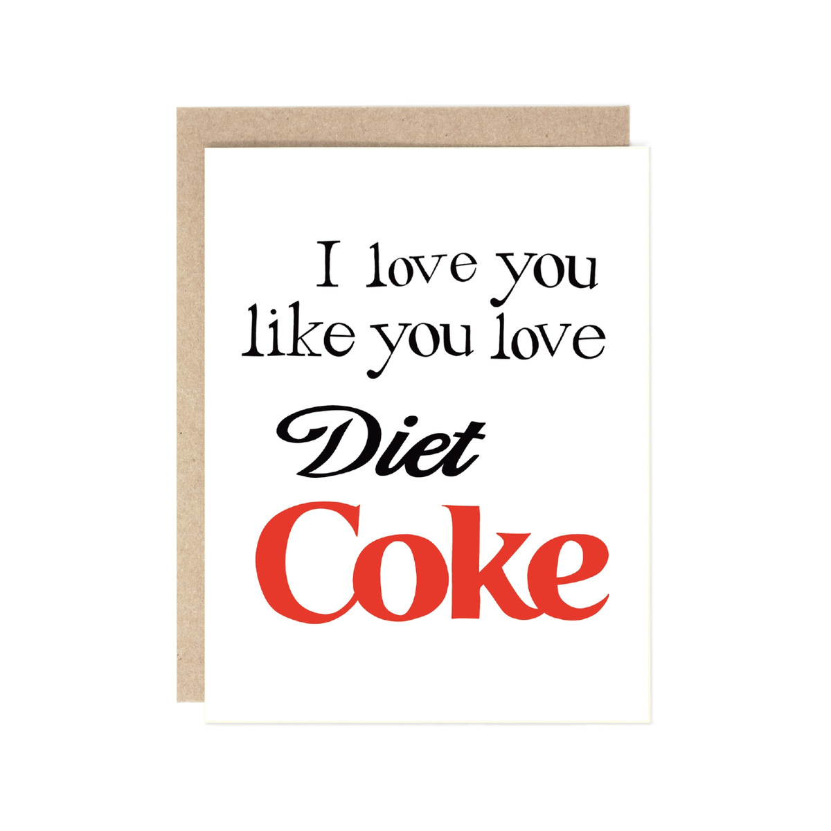 Diet Coke Love Card – Urban General Store