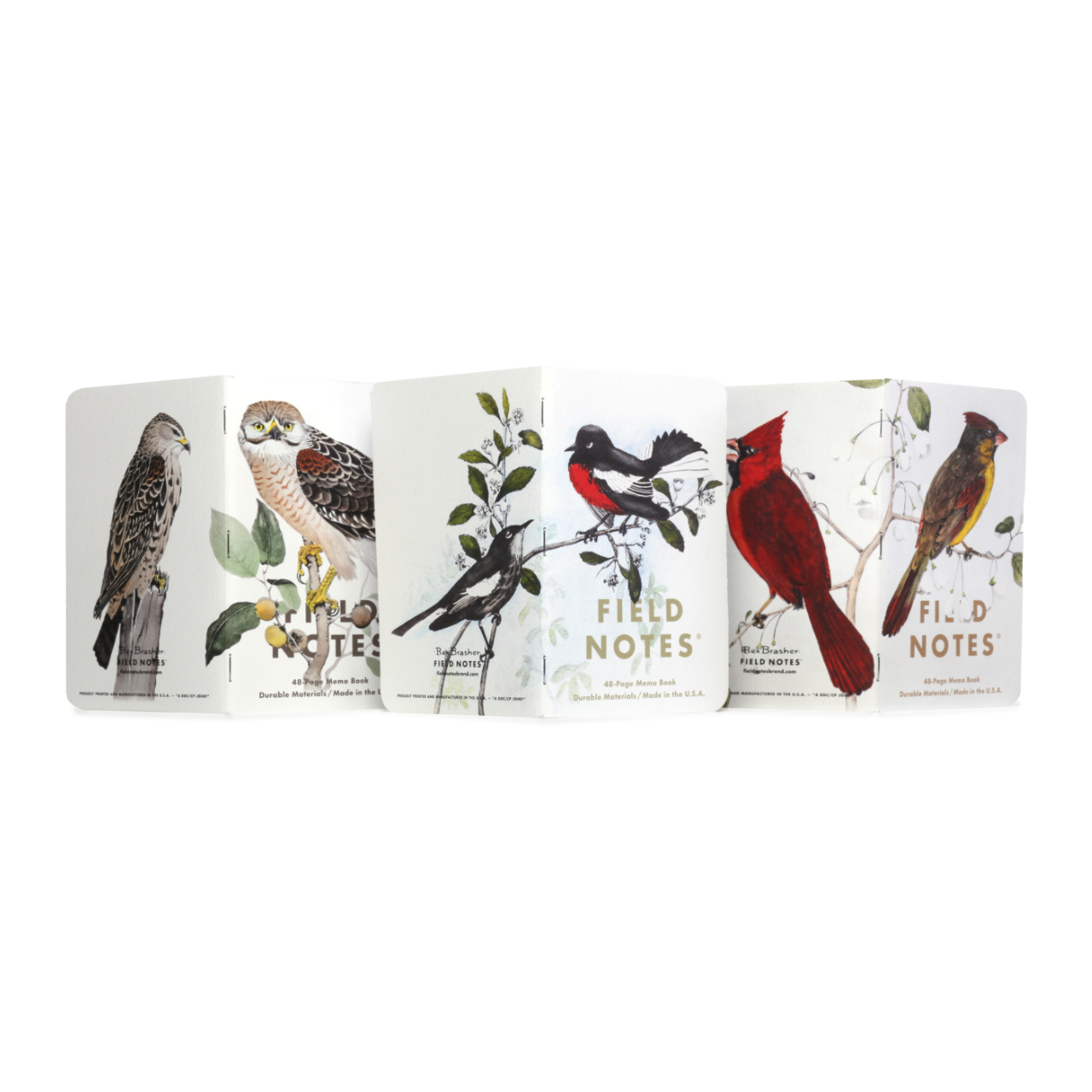 Field Notes Birds And Trees Of North America Ruled Memo Books 3-Packs ...