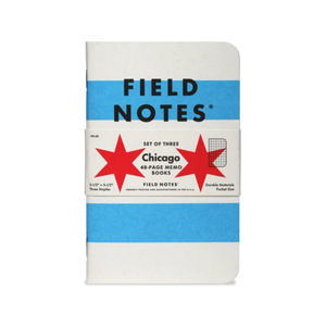 Field Notes Chicago Edition 3-Pack from Field Notes Brand – Urban ...
