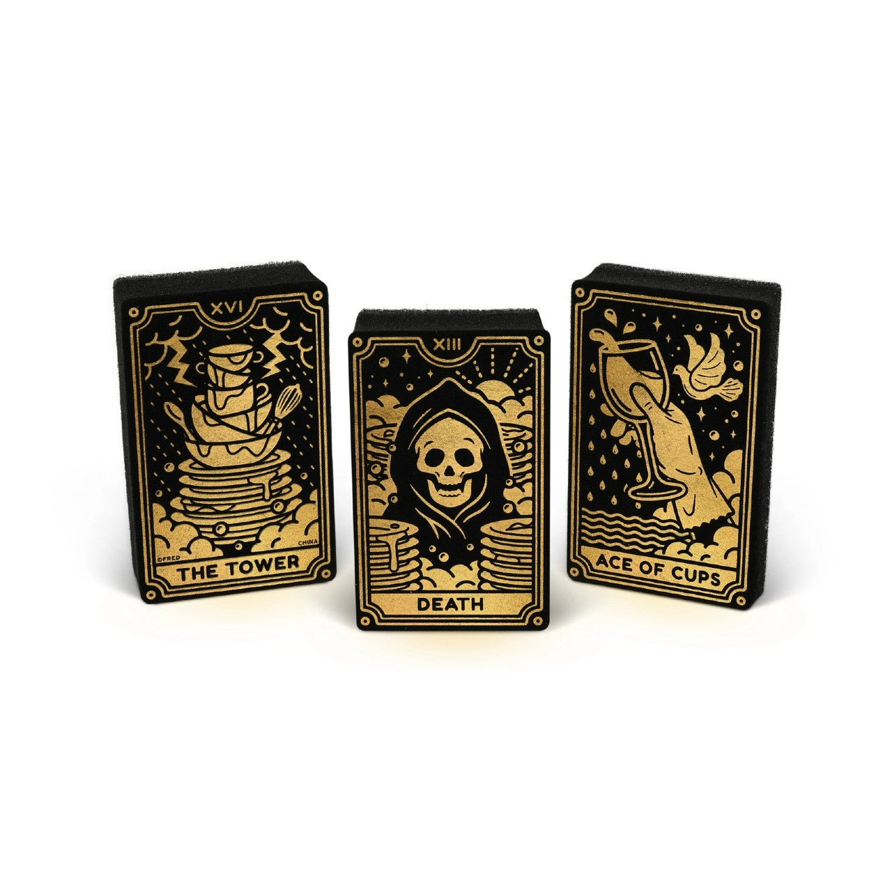 Clean Fate Tarot Card Designs Metallic Sponge Set – Urban General Store