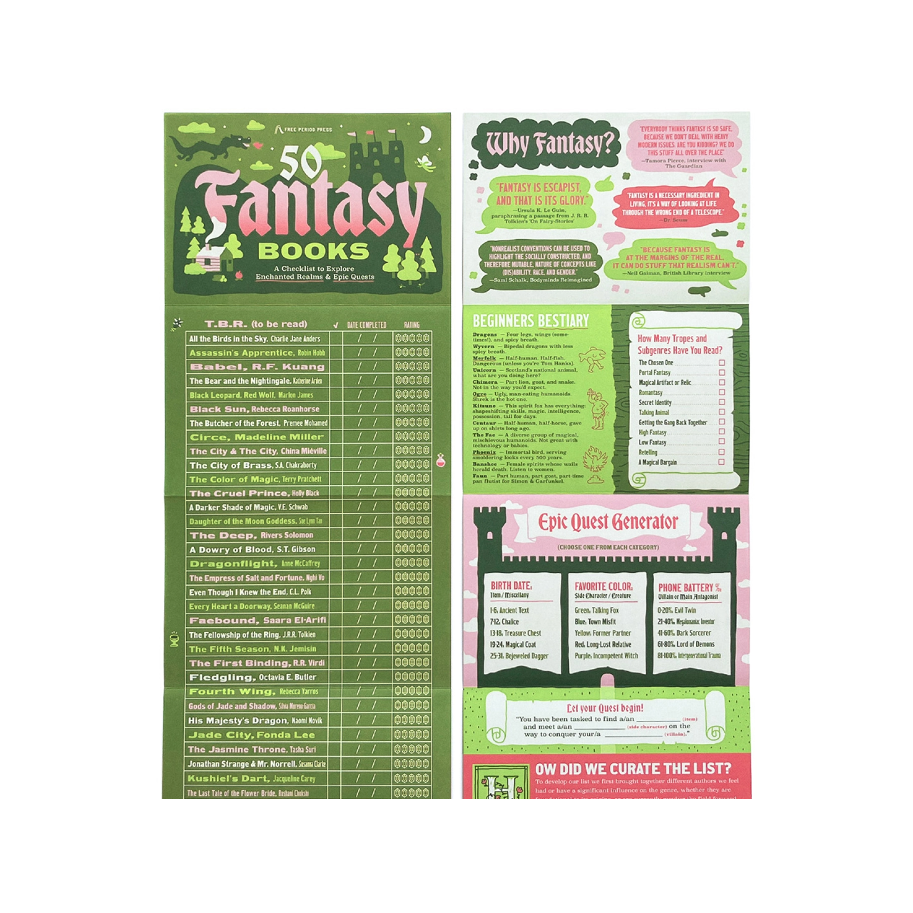 50 Fantasy Books: A Checklist To Explore Realms And Quests – Urban ...