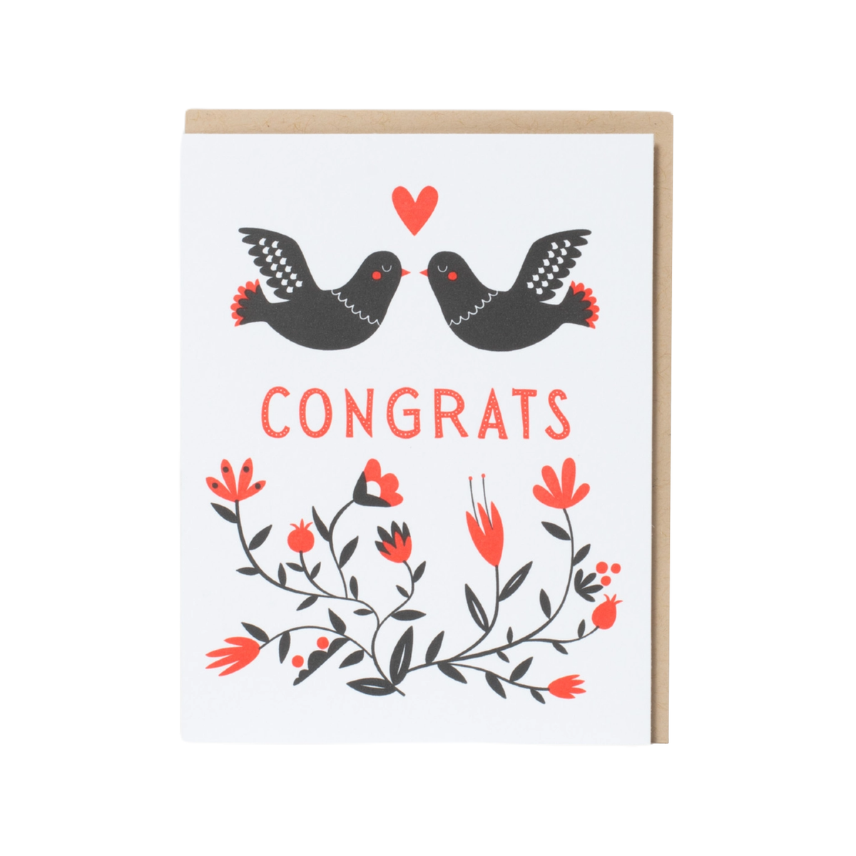 Congrats Doves Wedding Card – Urban General Store