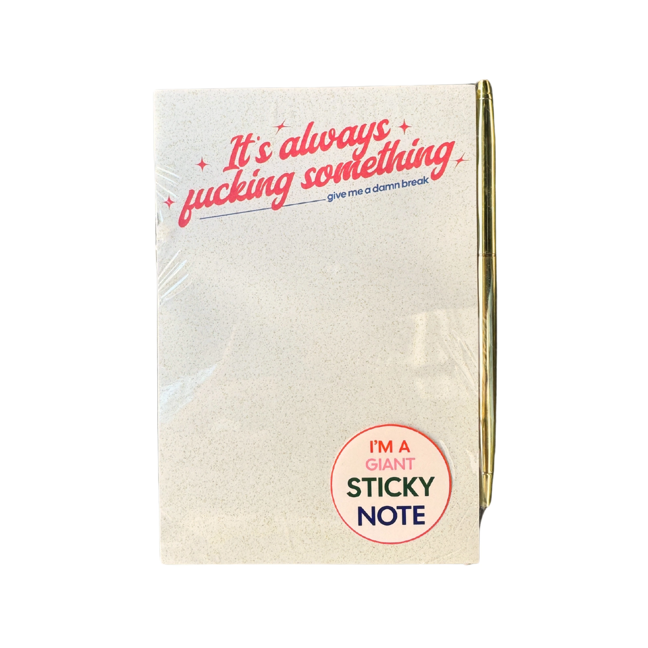 It's Always F*cking Something Sticky Note Notepad – Urban General Store