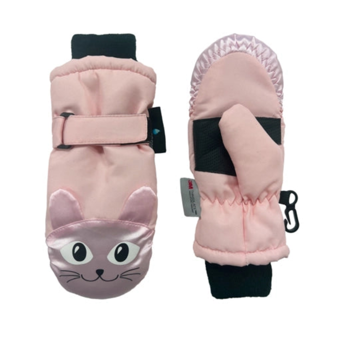 Animal Face Tusser Ski Mittens - Toddler – Urban General Store