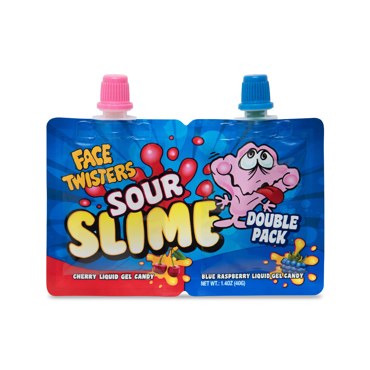 Face Twisters Sour Slime Double Pack Liquid Gel Candy – Urban General Store