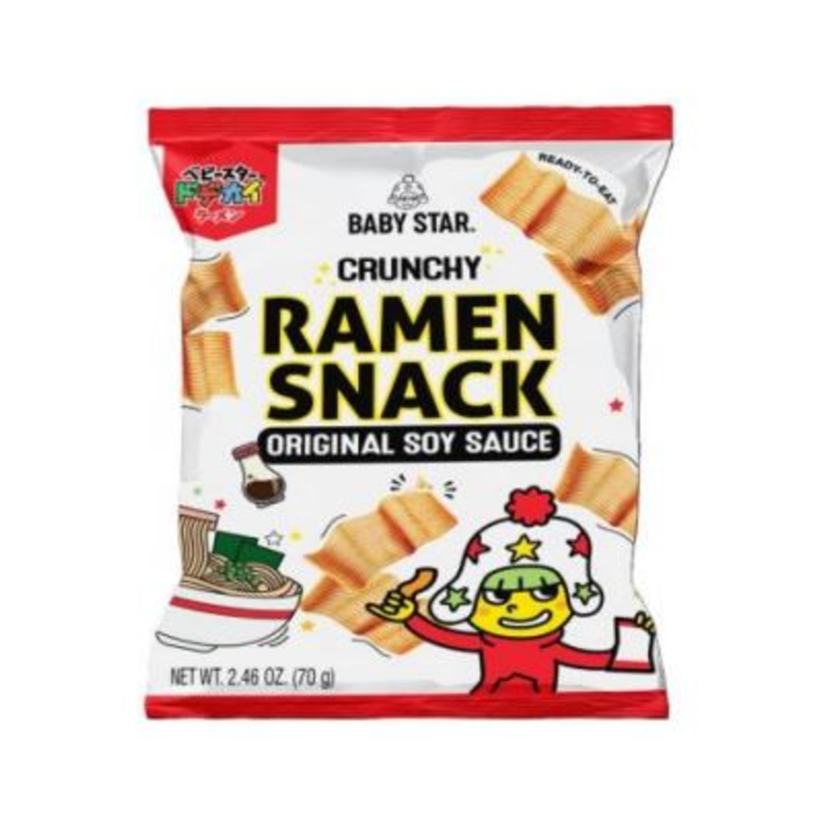 Crunchy Ramen Snack Wide Candy - Soy Sauce – Urban General Store
