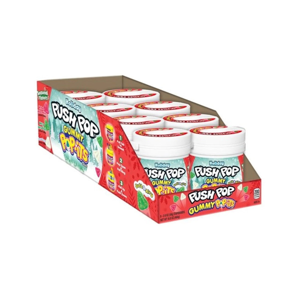 Holiday Push Pop Gummy Pop Its Candy – Urban General Store
