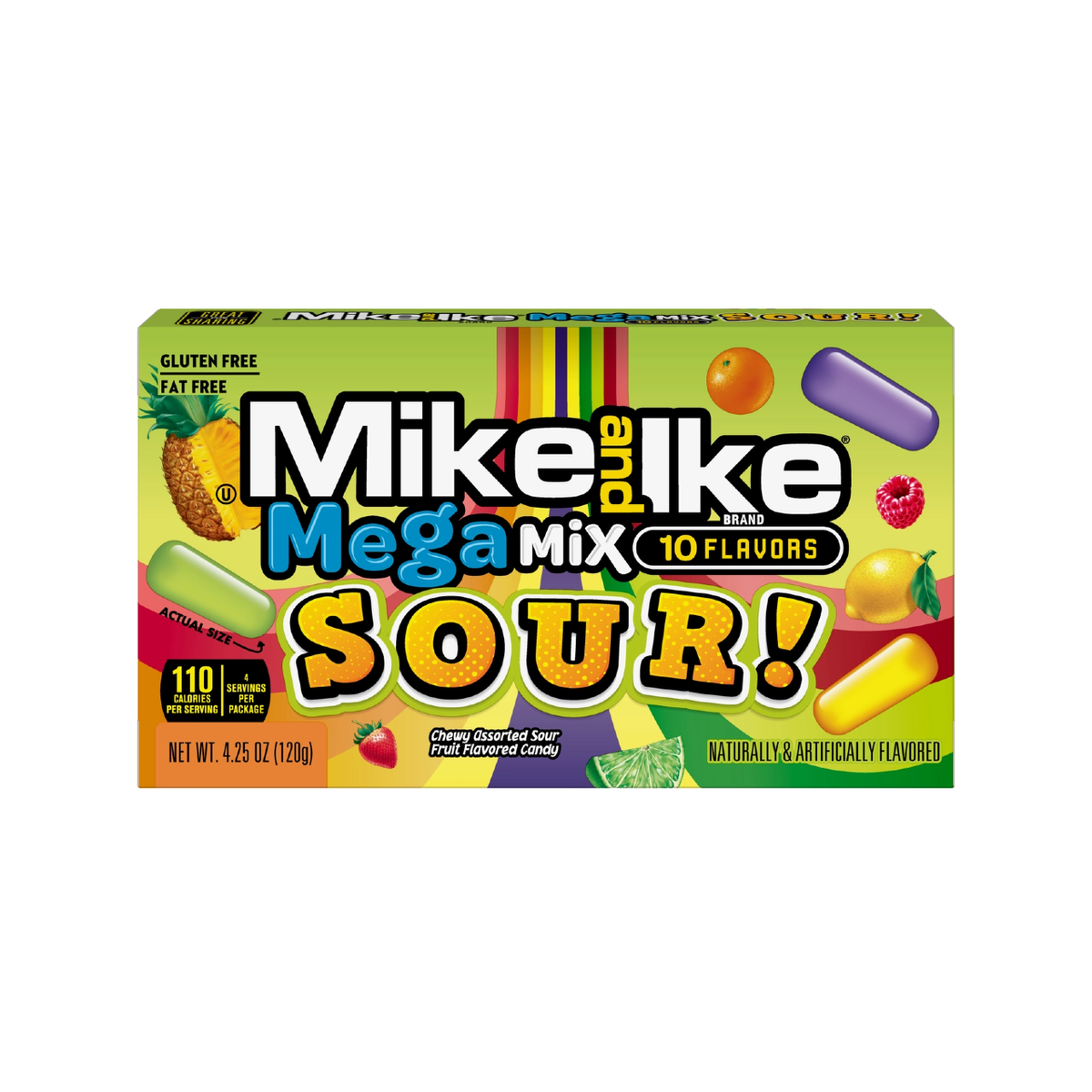 Mike And Ike Mega Mix Sours Theater Box – Urban General Store