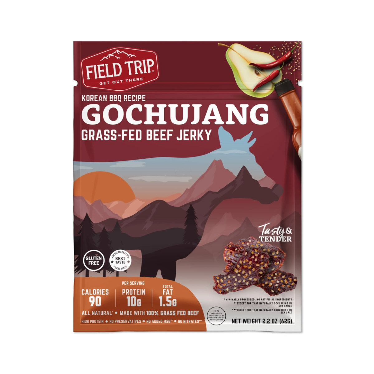 Korean BBQ Recipe Gochujang Beef Jerky – Urban General Store