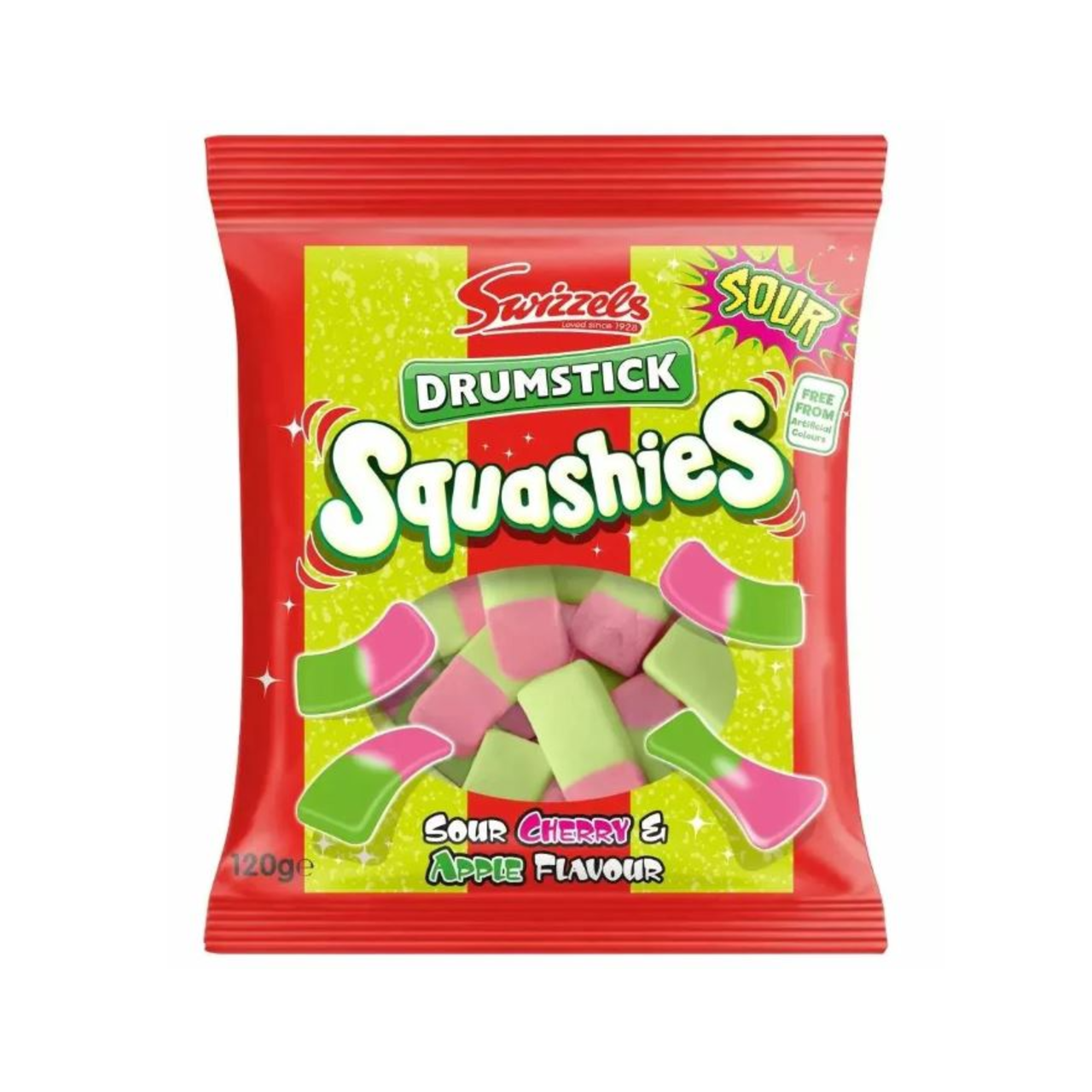Swizzels Squashies Gummi Candy - Sour Cherry And Apple – Urban General ...