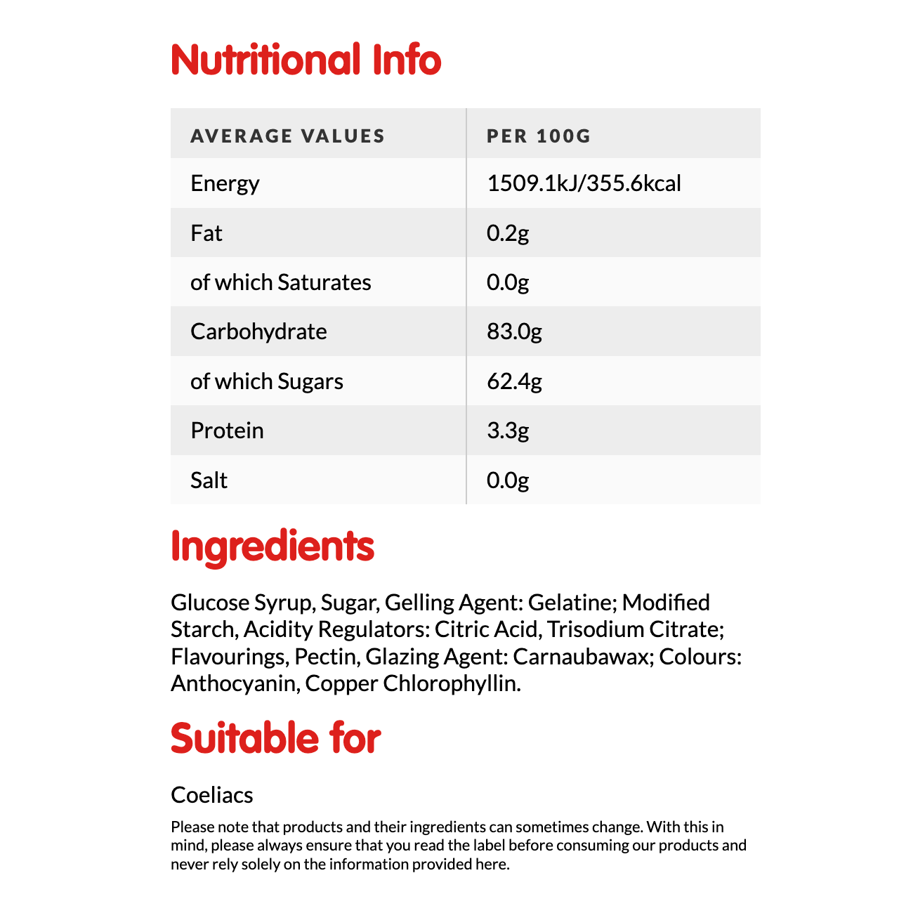 Swizzels Squashies Gummi Candy - Sour Cherry And Apple – Urban General ...