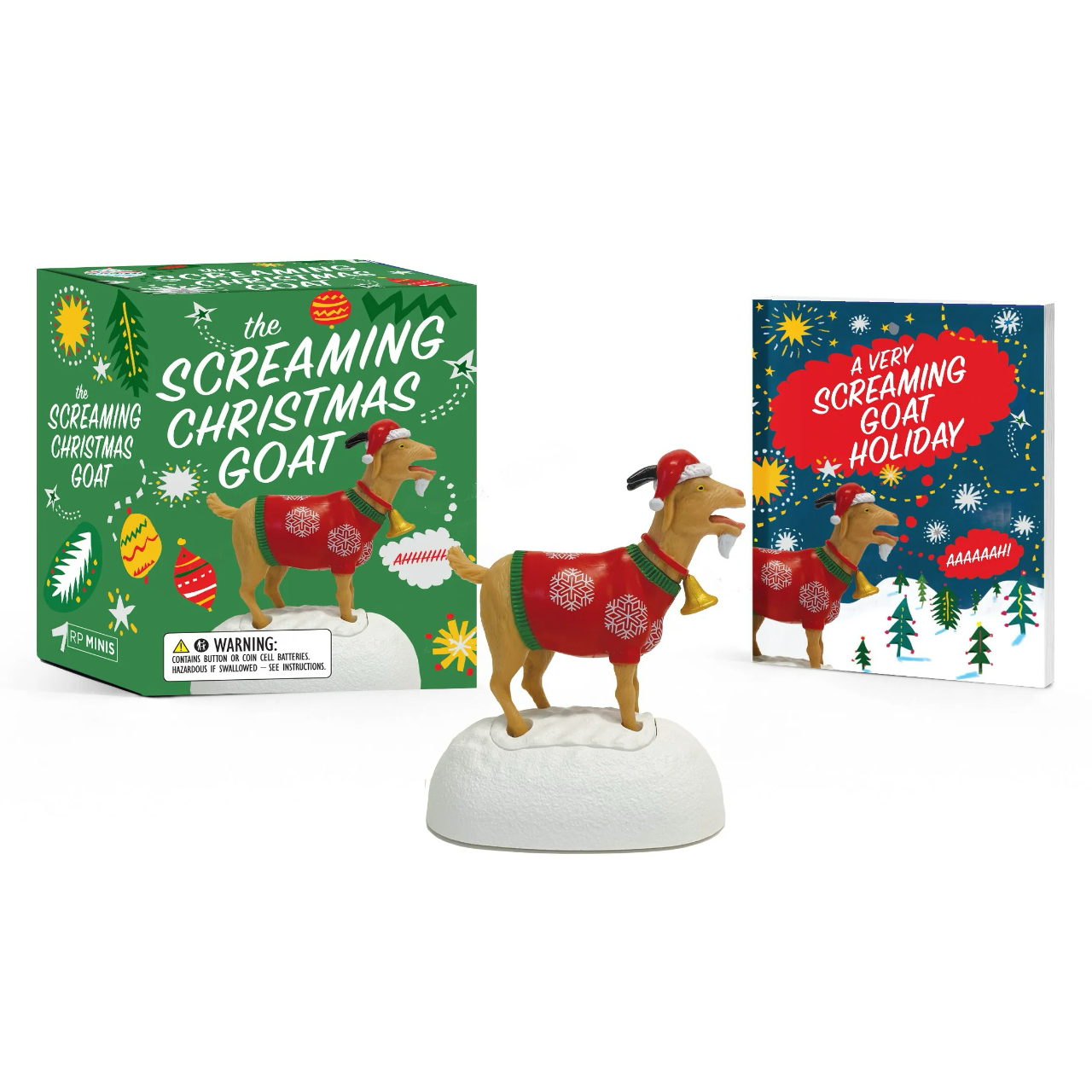 The Screaming Christmas Goat Toy – Urban General Store