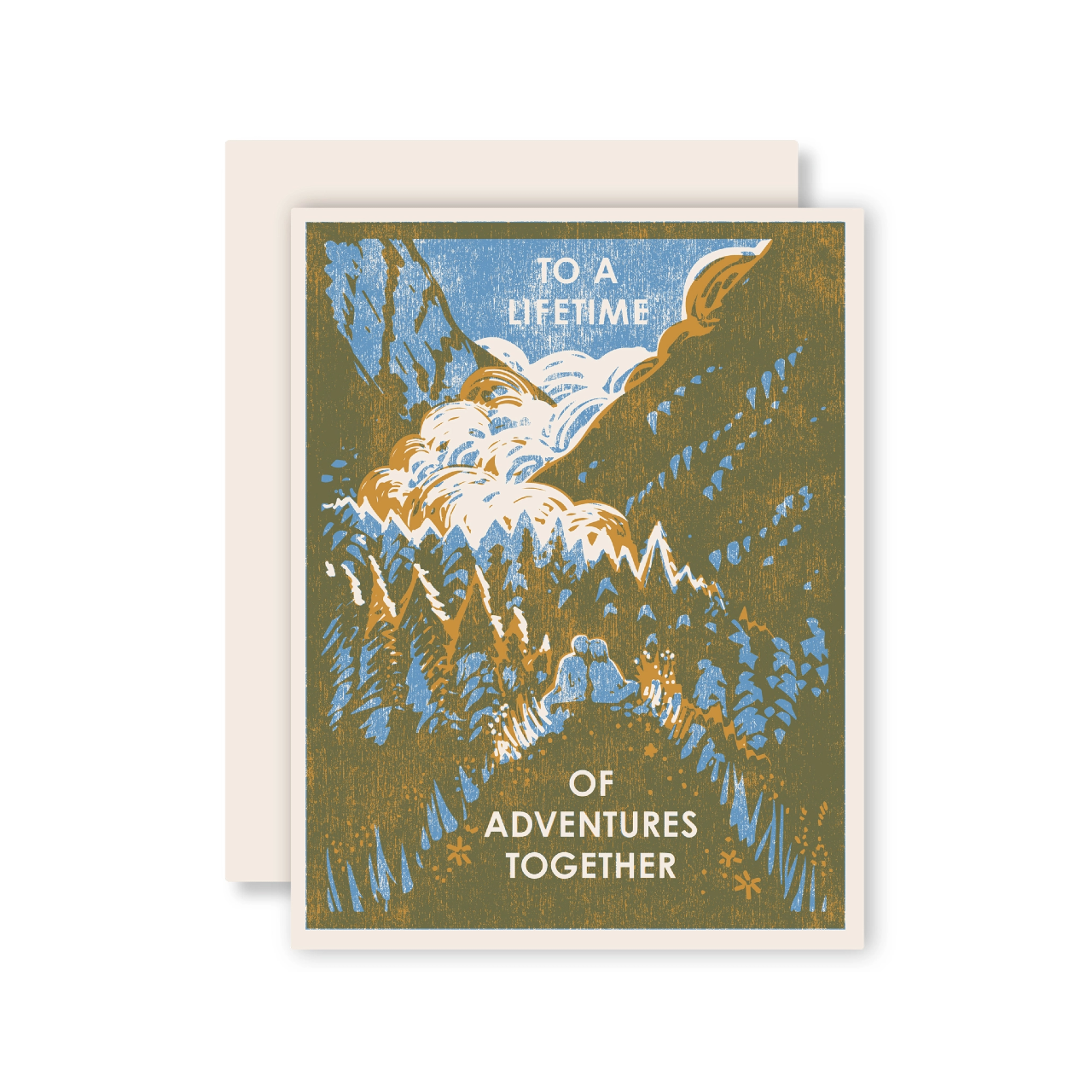Lifetime Of Adventures Blank Card – Urban General Store