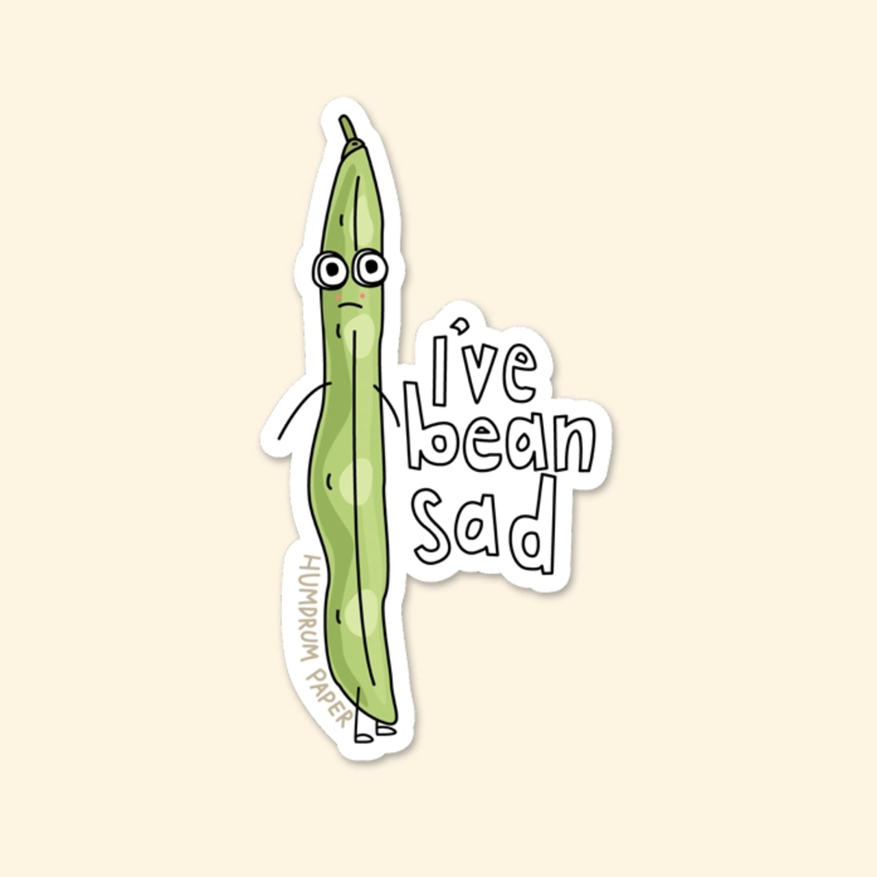 I've Bean Sad Sticker – Urban General Store