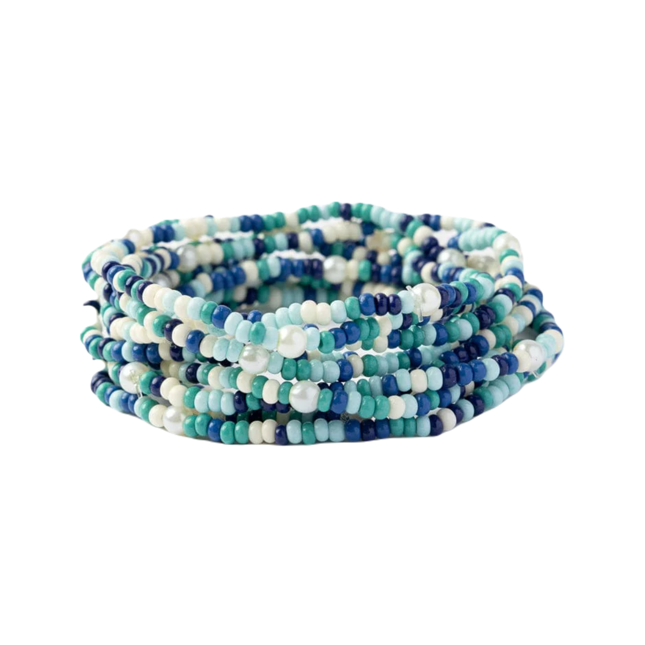 Sage Confetti 10 Strand Bracelet – Urban General Store