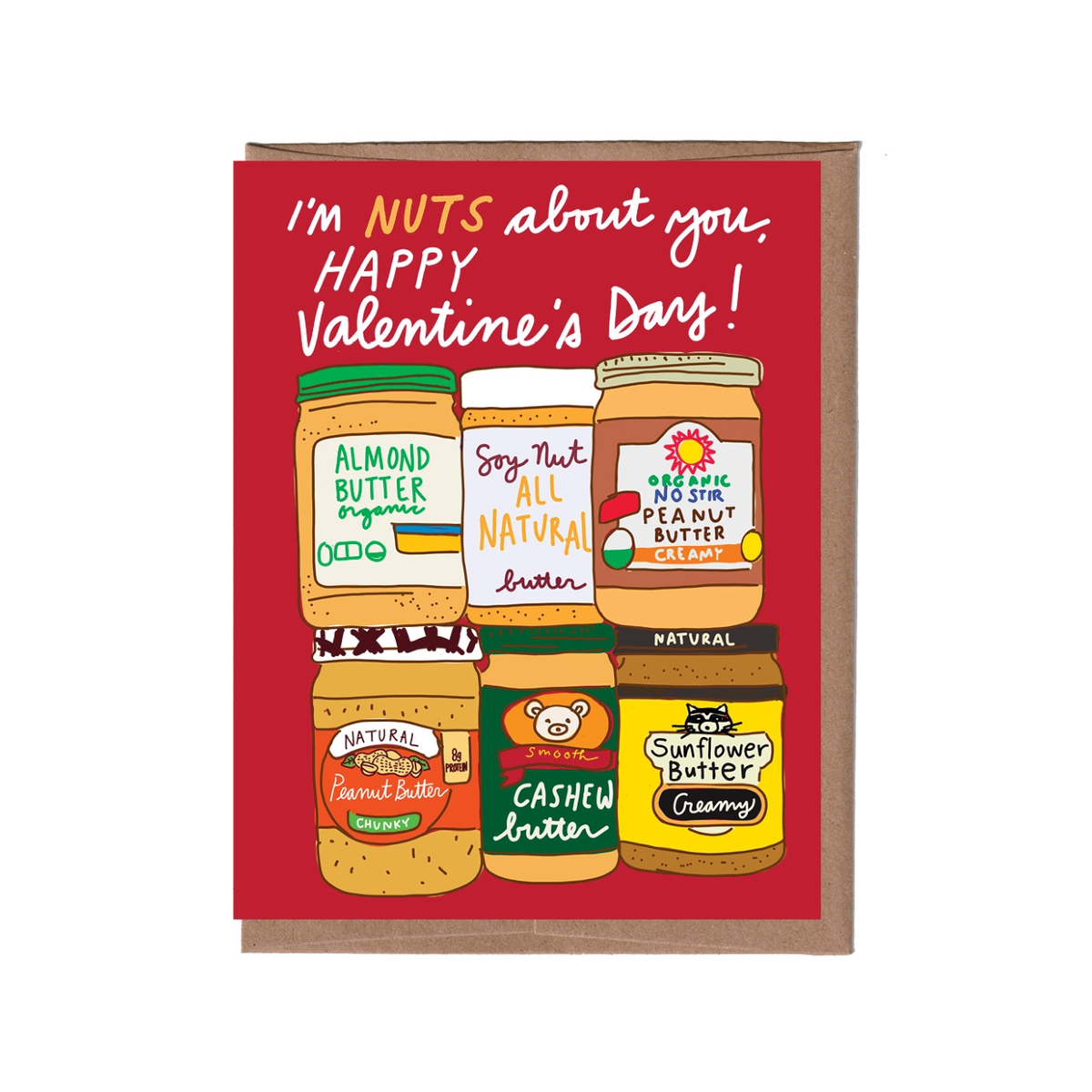 Nut Butter Scratch And Sniff Valentine's Day Card – Urban General Store