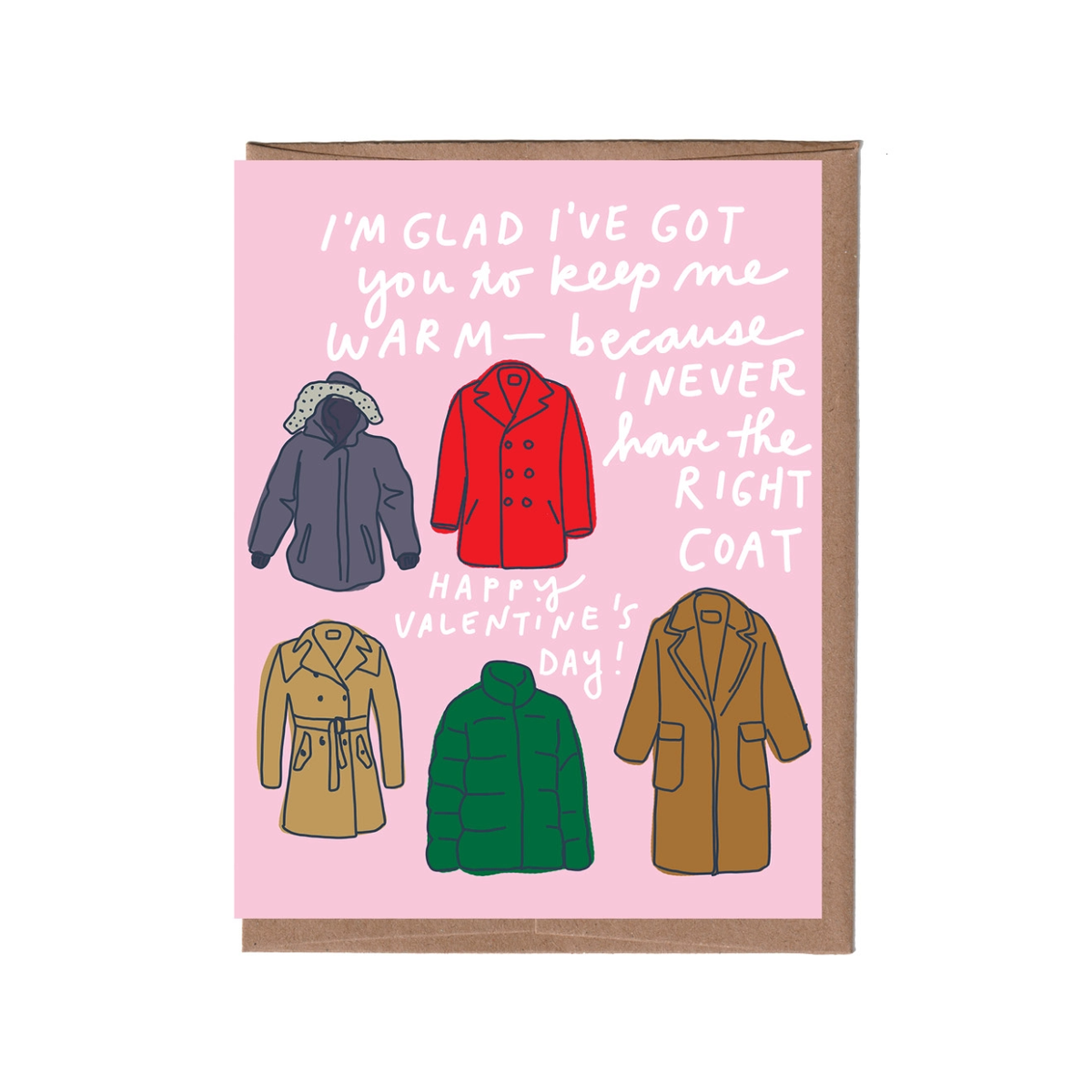 Perfect Coat Valentine's Day Card – Urban General Store