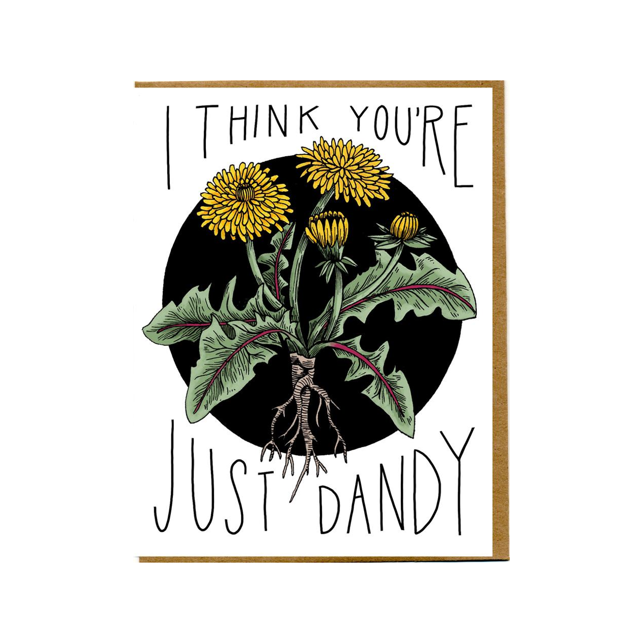 I Think You're Just Dandy Blank Card – Urban General Store